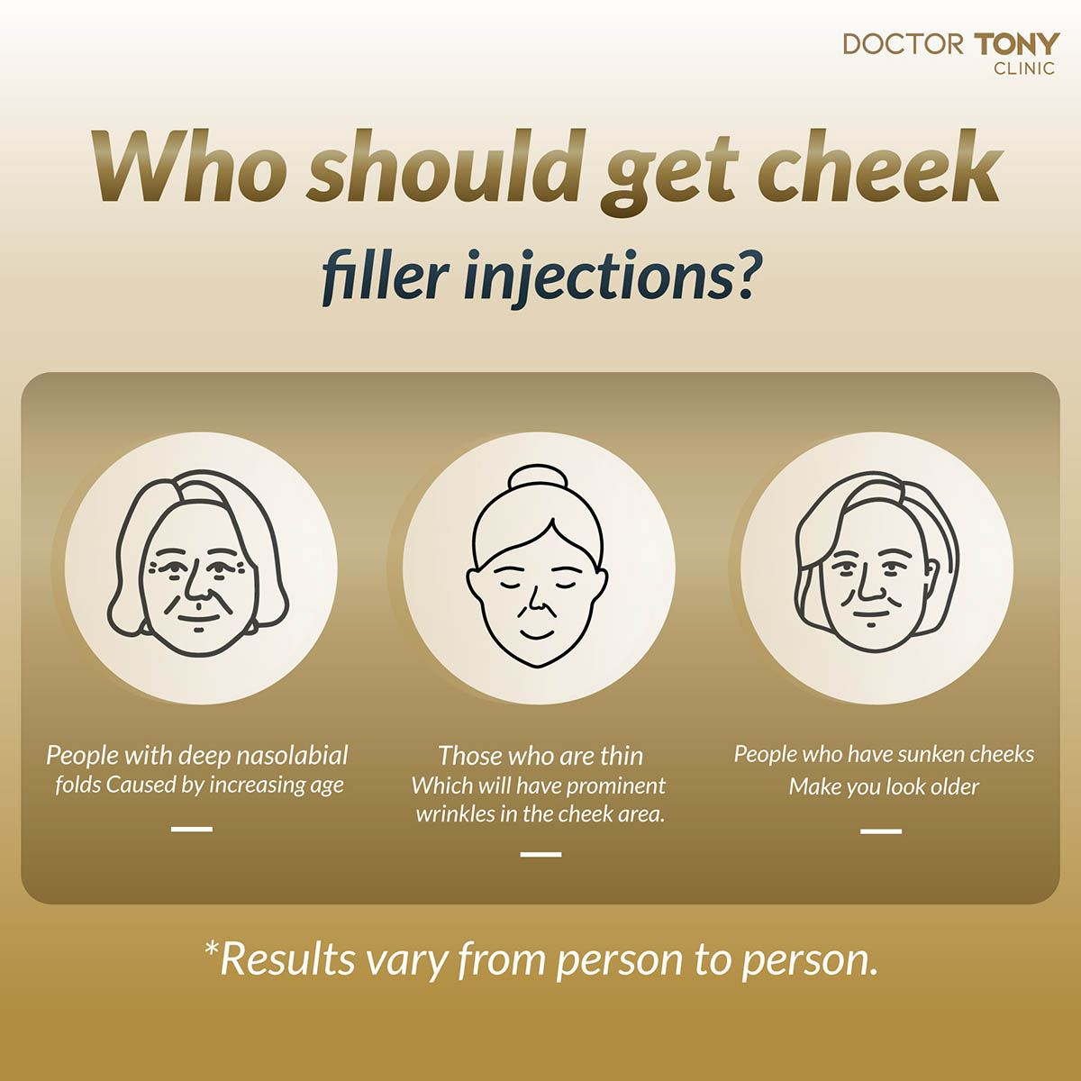 Cheek filler Nasolabial Fold Filler Injections