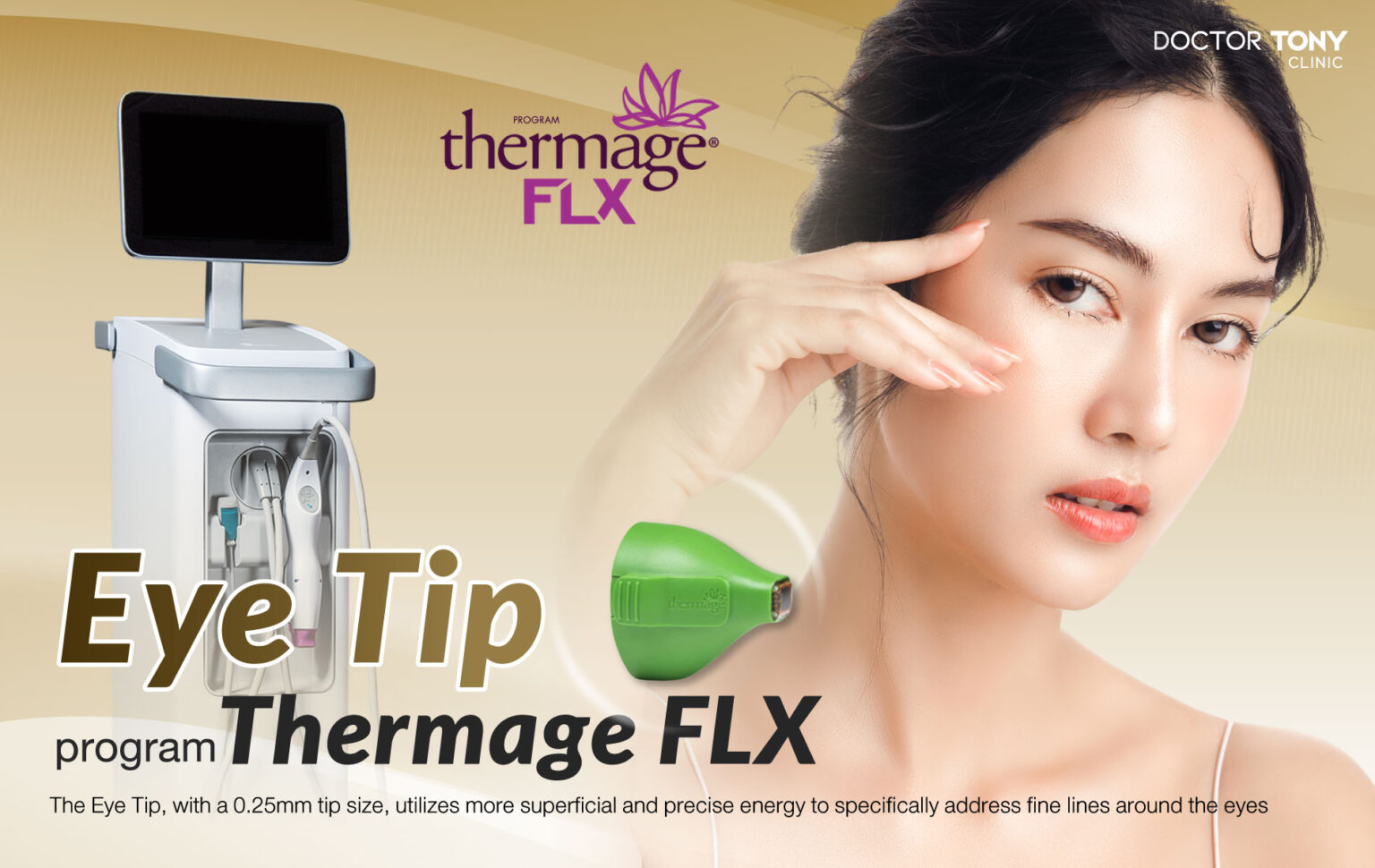 Thermage FLX eye tip Program